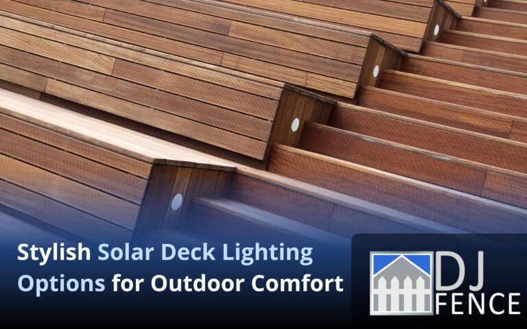Solar Deck Lighting Options for Modern Spaces